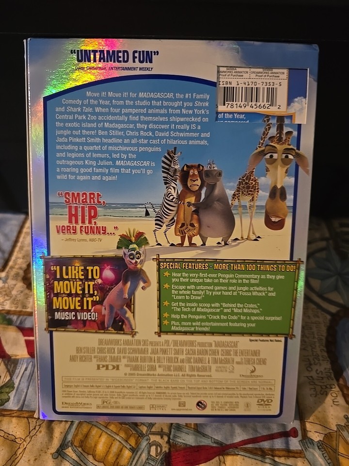 Madagascar (DVD, Widescreen) | eBay
