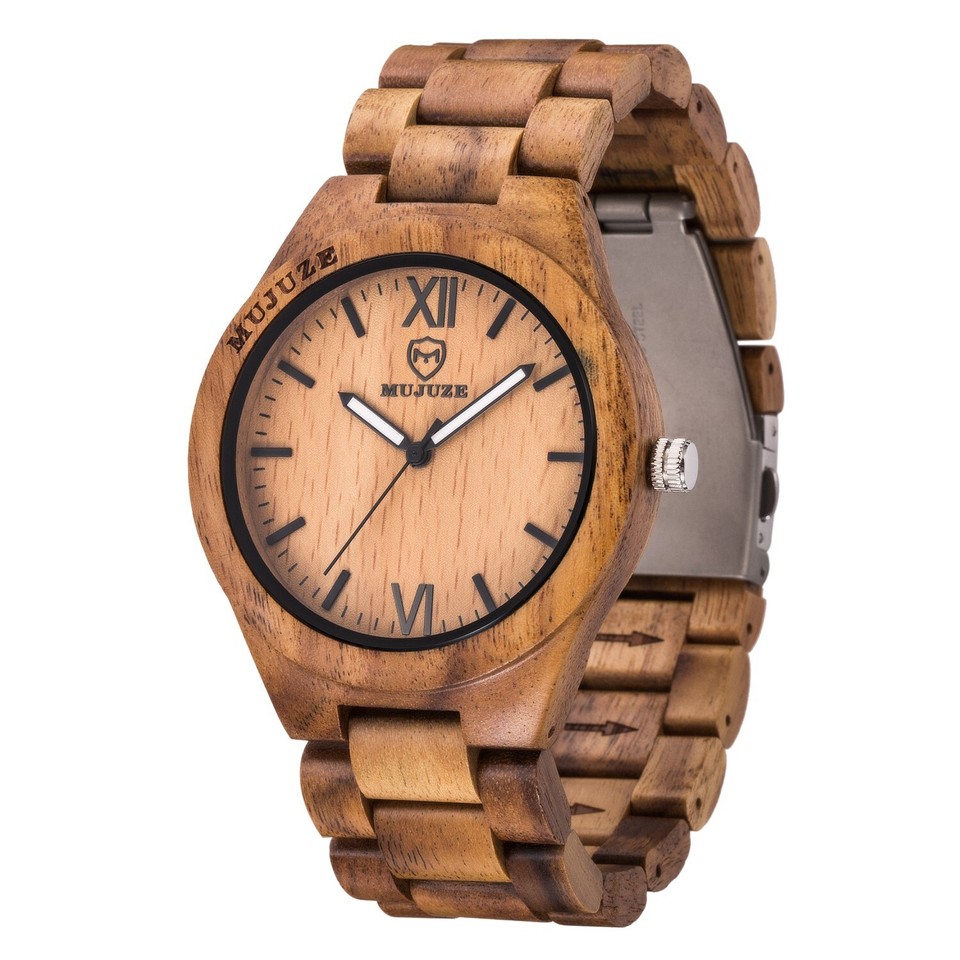 UWOOD Handmade Men's Wooden Watch Wood Watch for Men Christmas Gift Men ...