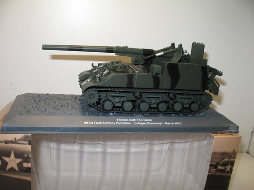 American GMC T83 155Mm Self-Propelled Military Howitzer Altaya 1:43 | eBay