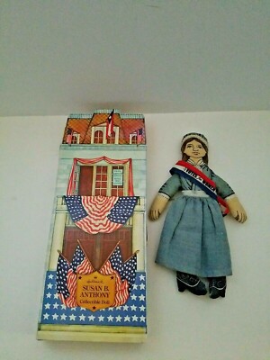 Hallmark Susan B Anthony Cloth Collectors Doll Famous Americans 1979 | eBay