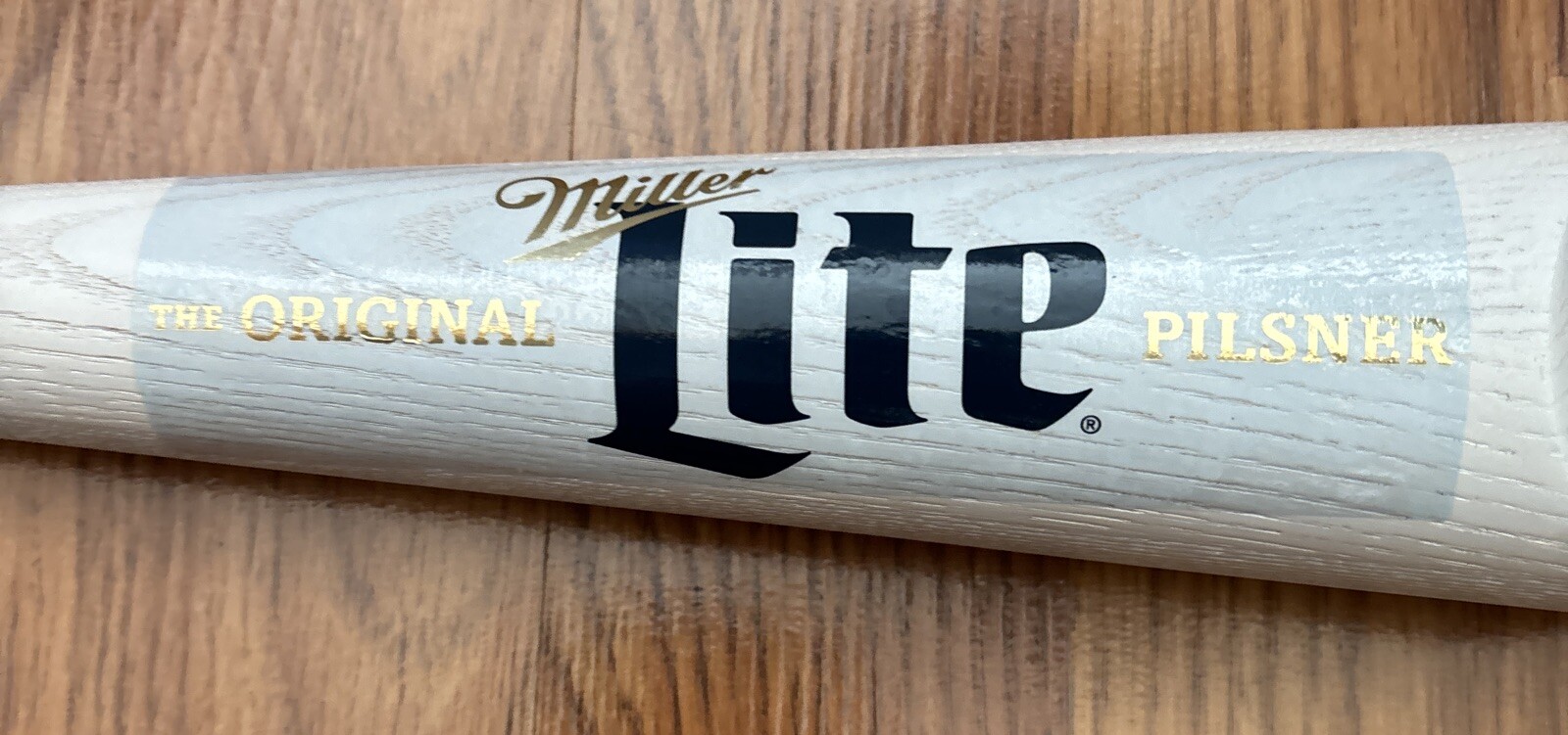 Original Miller Lite Pilsner Beer White Wood Pull Beer Bar Tapper Tap ...