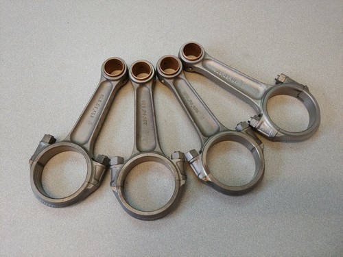EXCELLENT SET OF 4 USED ORIGINAL PORSCHE 356 356A EARLY CONNECTING RODS ...