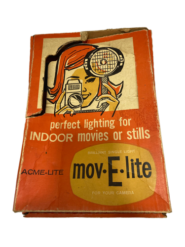 Acme Lite Mov-E-Lite Original Vintage Model 90 Lamp DWA Clear Movie ...