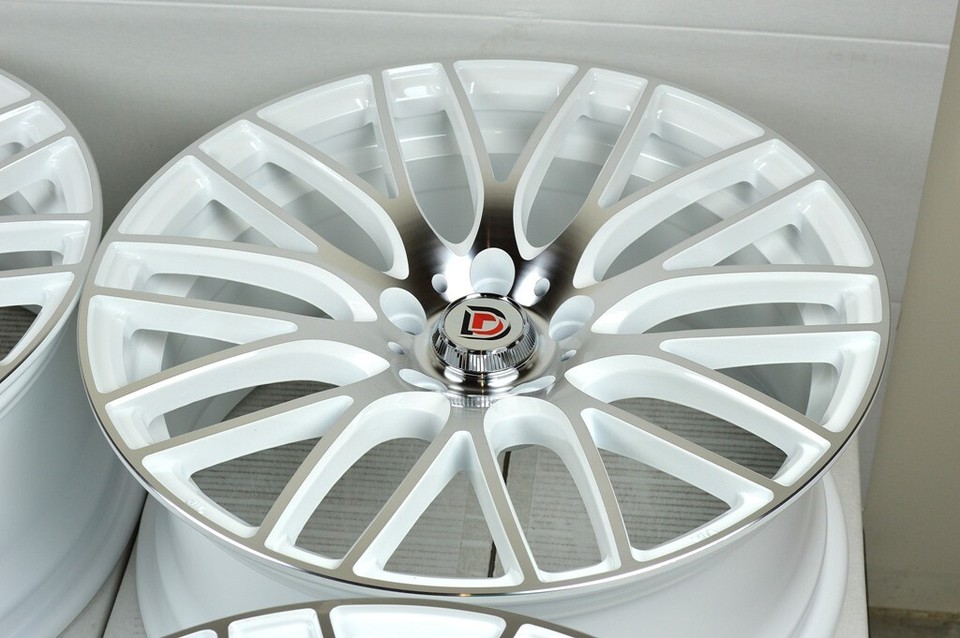 4 New 18x8 DDR Zuki 18" Rims Wheels Tiguan Rabbit R32 Passat Jetta Golf ...