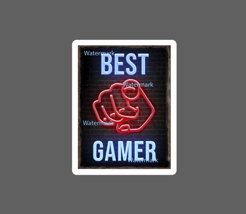 Best Gamer Sticker Gaming PC Console NEW | eBay