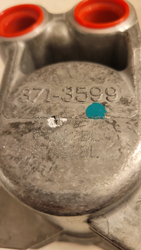 CAT 371-3599 190-8970 OEM Caterpillar Fuel Water Separator Housing ...