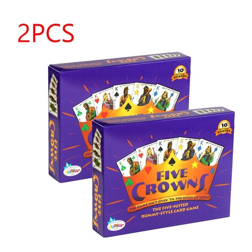 AU Five Crowns Card Game 5 Suites Classic Original Family Party Rummy ...
