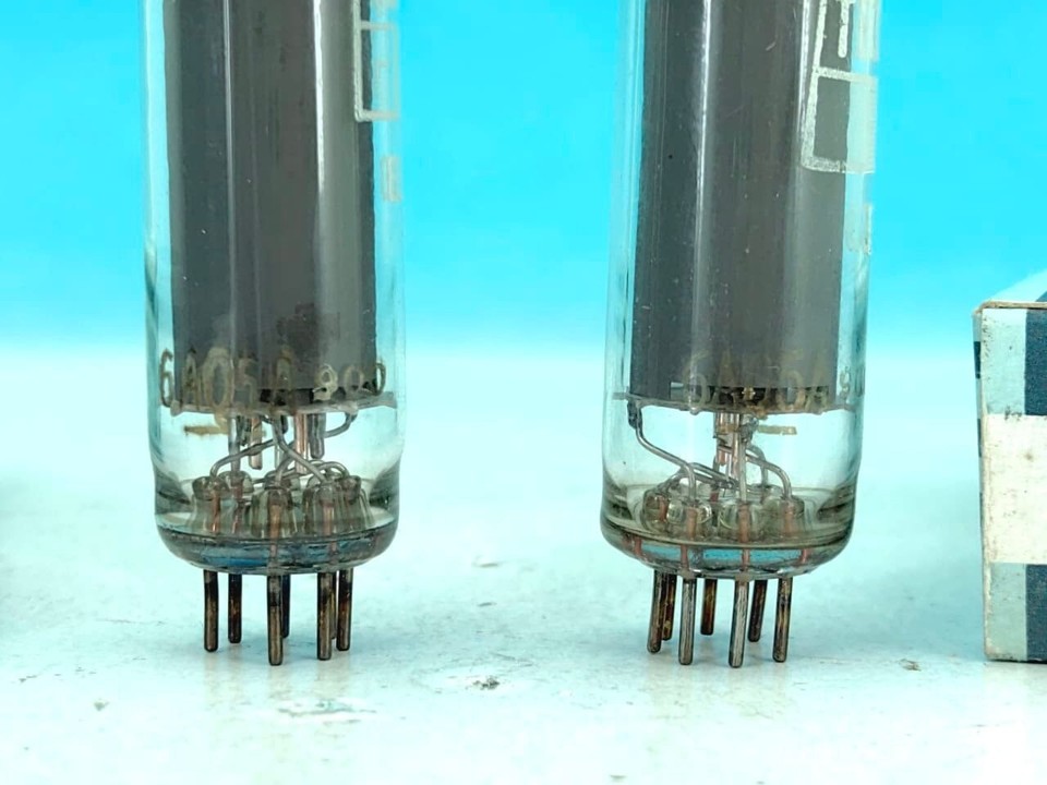 2 x EL90 TEONEX SUPER STRONG MATCHED PAIR BEAM POWER TUBE 6L31 CV1862 ...