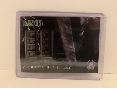 Frankenstein Authentic Cinema Filmcard Cel Film Card CFC5 #43/84 | eBay