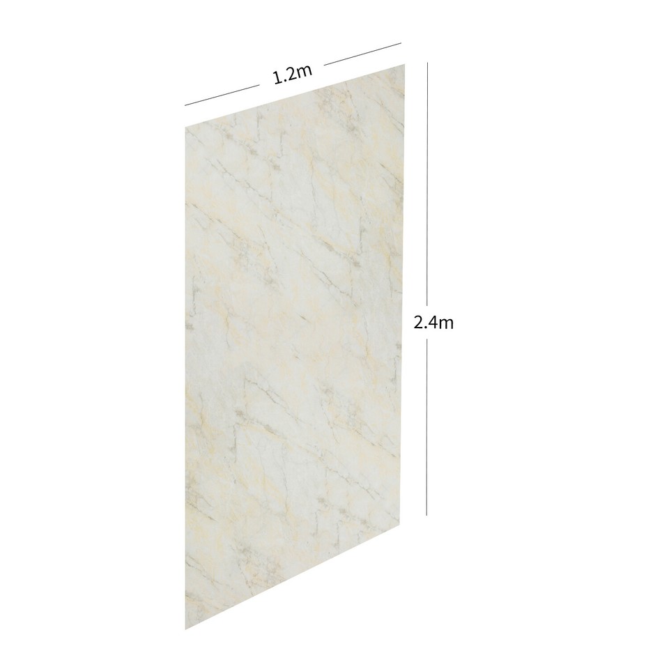 Shower Panels 1000mm Wide x 2.4m Large Bathroom Wet Wall Cladding PVC ...