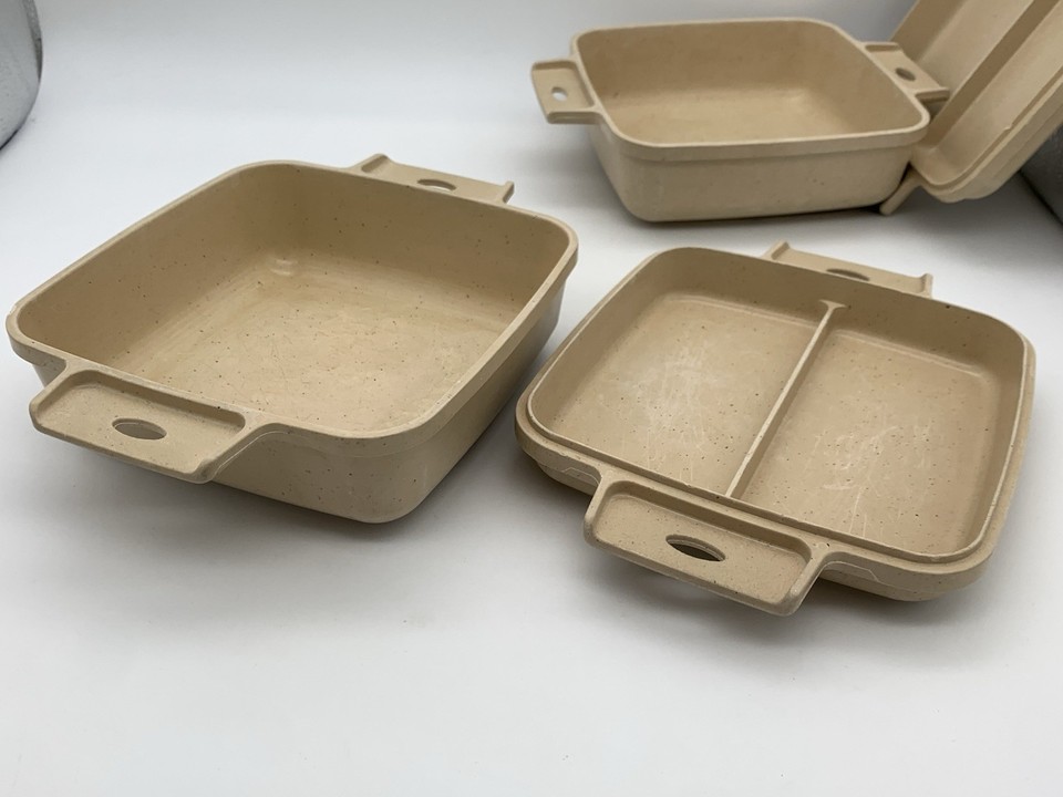 LittonWare Microwave Cookware Casserole Square Dish 39274 w/Lid 39271 ...