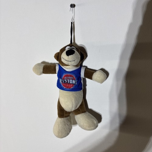 Detroit Pistons NBA Mascot Plush Bear 8” Stuffed Animal Basketball Team ...