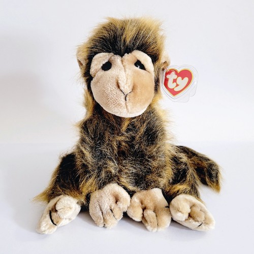 Vtg 1998 TY Cha Cha Chimpanzee Chimp Plush Ear Tag Protector 10" | eBay