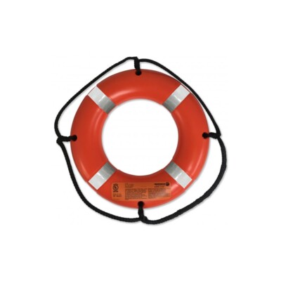 USCG Approved Life Ring (Ring Buoy), 20 Inch with Reflective Tape | eBay