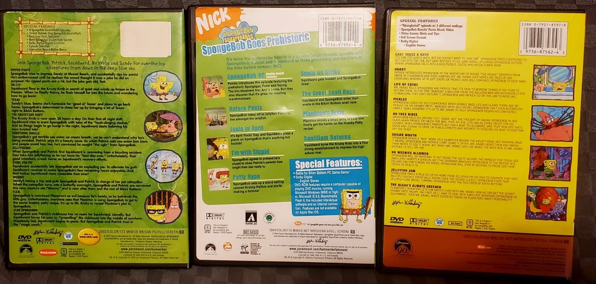 Spongebob Dvd Menu