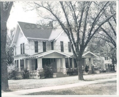 1946 Press Photo Utopia College Dormitory Eureka Greenwood County ...