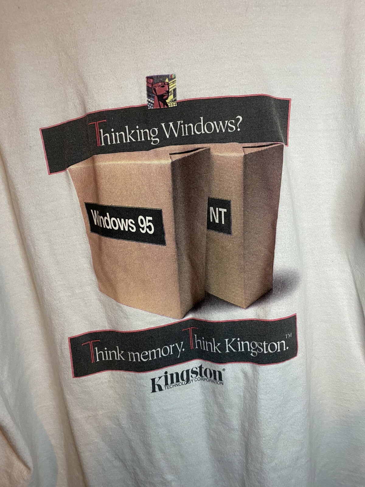 Vintage Kingston Memory Ram Windows 95 Promo Pocket S… - Gem