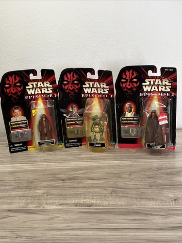 Star Wars Episode 1 Commtech Figures Lot- Anakin Skywalker, Watto ...