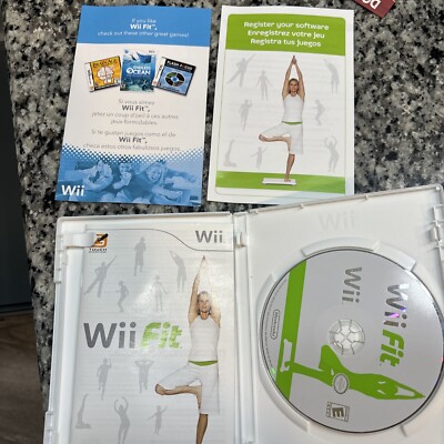 Wii Fit for Nintendo Wii - Complete in Box w/ Disc, Instructions, Reg ...