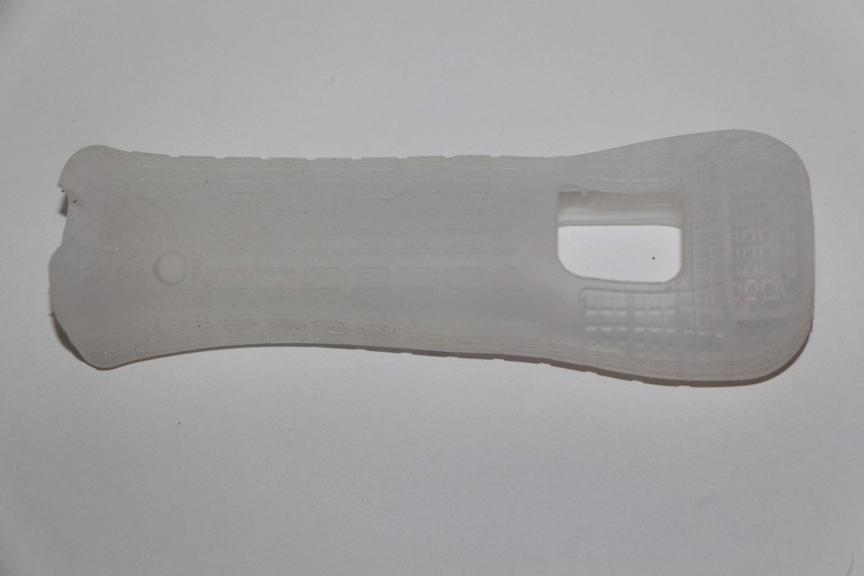 Genuine NINTENDO WII CONTROLLER REMOTE COVER CASE BLACK GREEN RED CLEAR ...