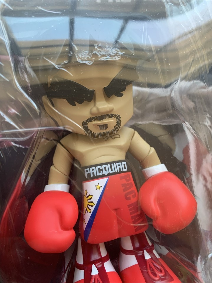 Mindstyle MANNY PACQUIAO 7” Action Figure Promoters Of Peace RED ...