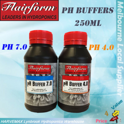 Hydroponics Flairform Calibration Solution Kit Buffer PH 4.0 PH 7.0 for pH Meter | eBay Australia