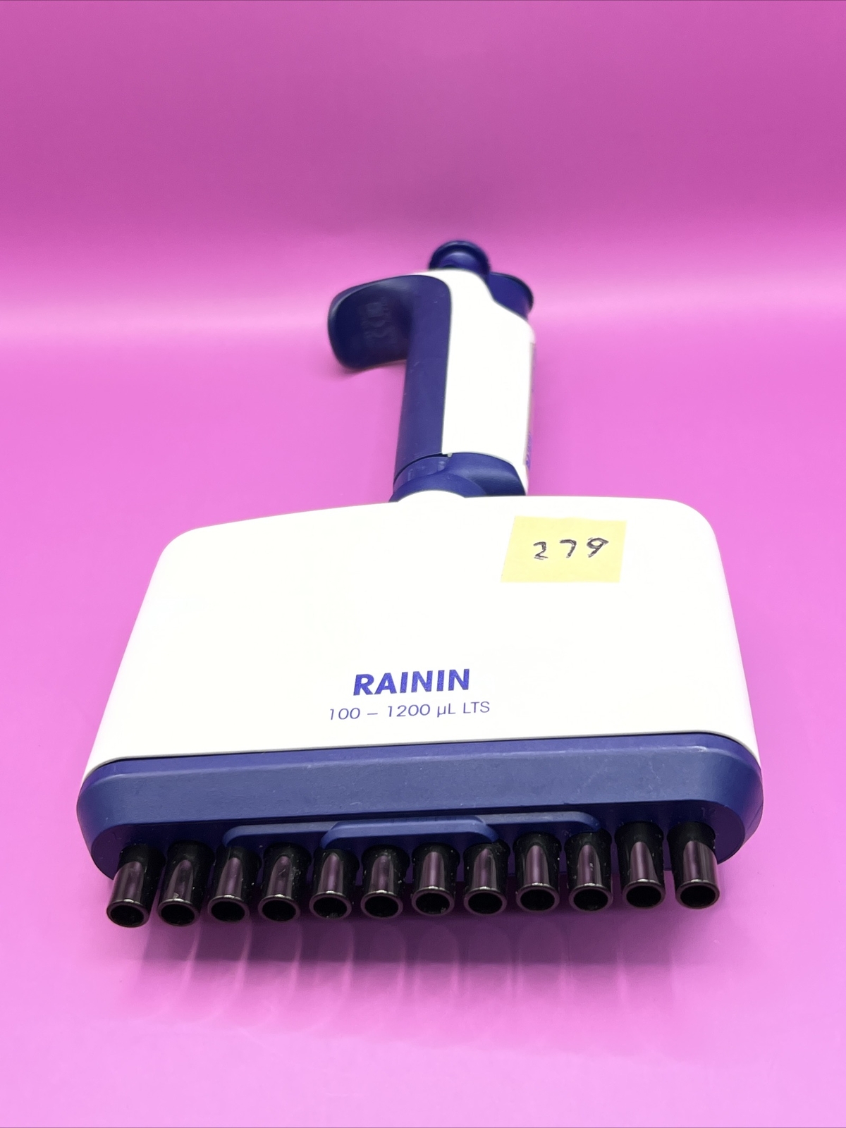 Rainin Pipet-Lite XLS PLUS 12 Channel Multichannel L1200 pipette LTS ...