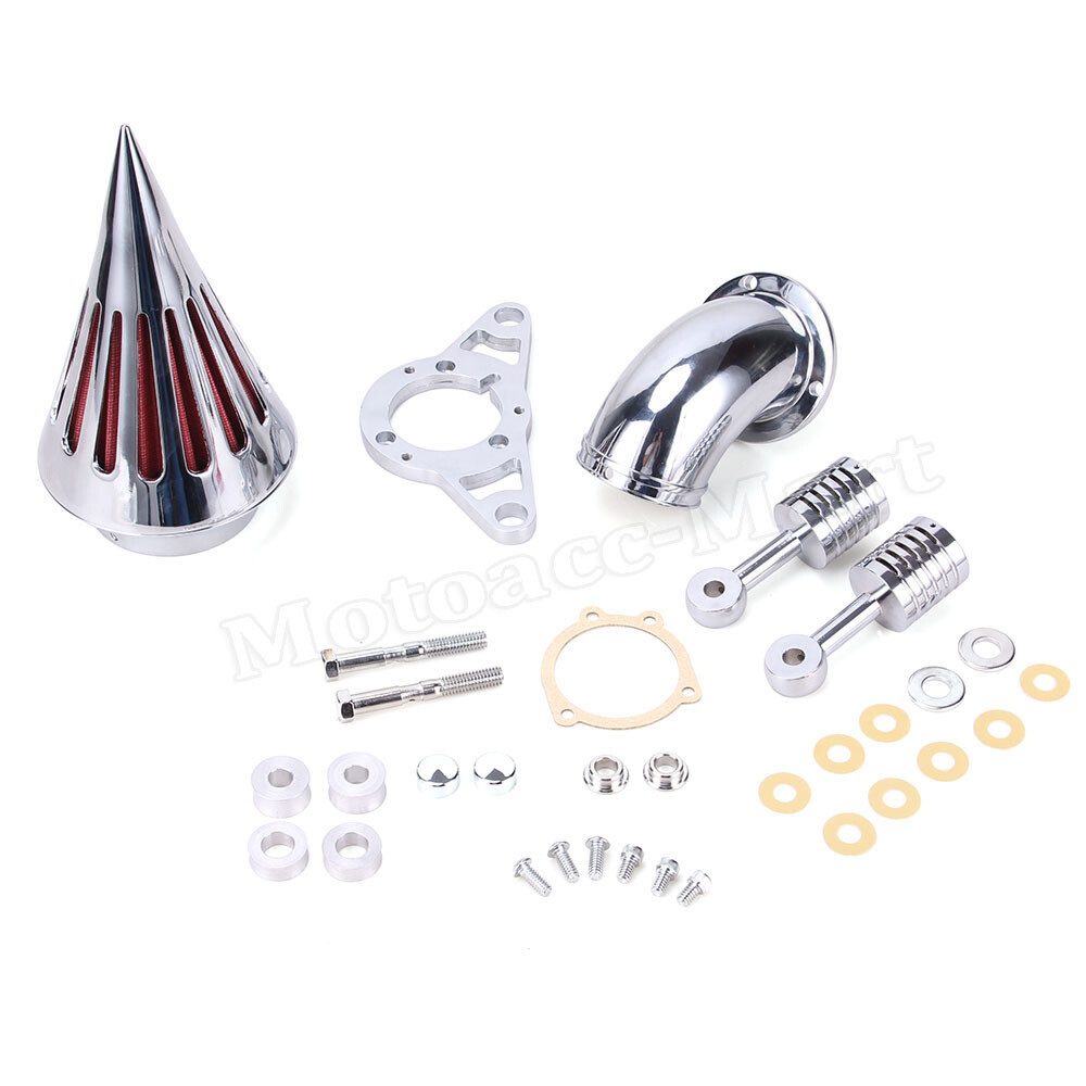 Cone Spike Air Cleaner Intake Filter For Harley Touring EVO CV ...