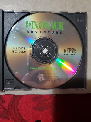 🦕🦖 Dinosaur Adventure (PC, 1993) DISC ONLY! | eBay