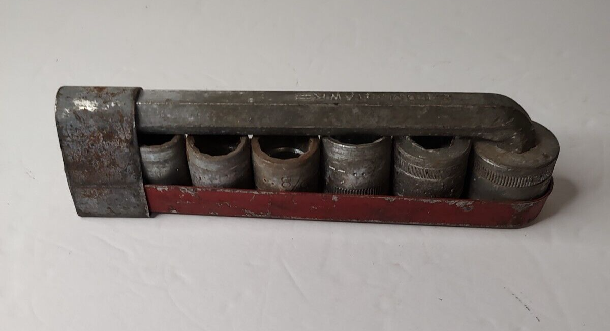 Vintage TOMAHAWK Hex Drive Socket Wrench Set SAE, USA MADE. | eBay
