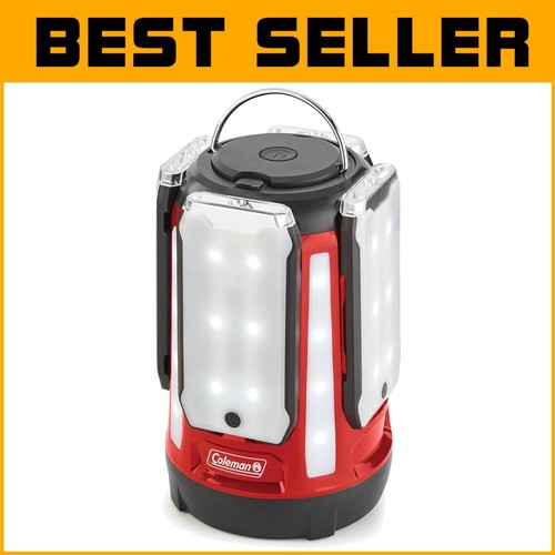 Lightweight Camping Lantern with Detachable Magnetic Panels - 20 Hours ...