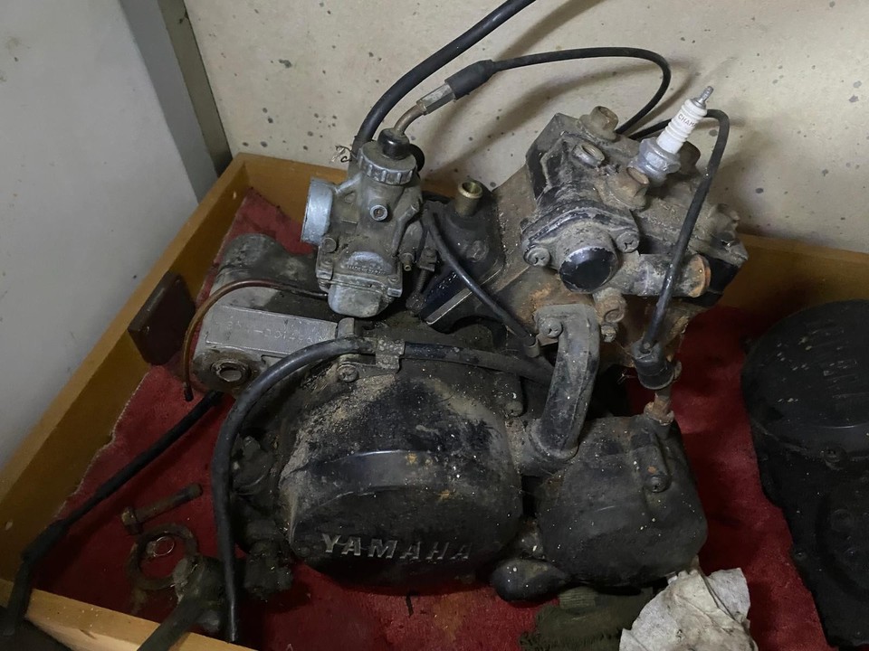 Komplett Motor Yamaha DT 80 LC 1 / 2 -RD 80 LC 1 / 2 mit allen ...