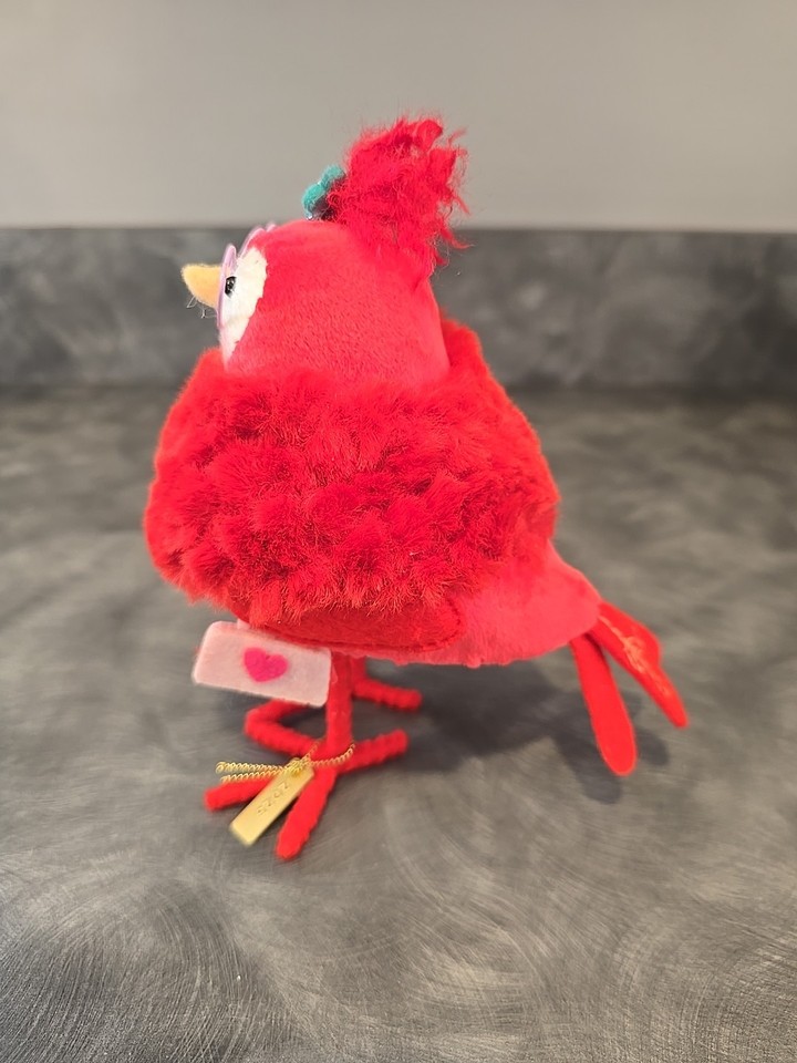 Target Spritz 2025 Featherly Friends FLOOF Valentine’s Fabric Bird ...