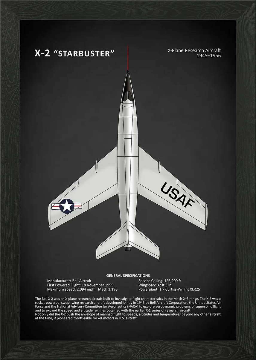 The Bell X2 Framed Wall Art Poster Canvas Print Picture | eBay