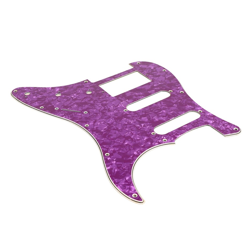 Purple Pearl Color GSSH65 Electric Guitar Pickguard PVC Plastic Guard ...