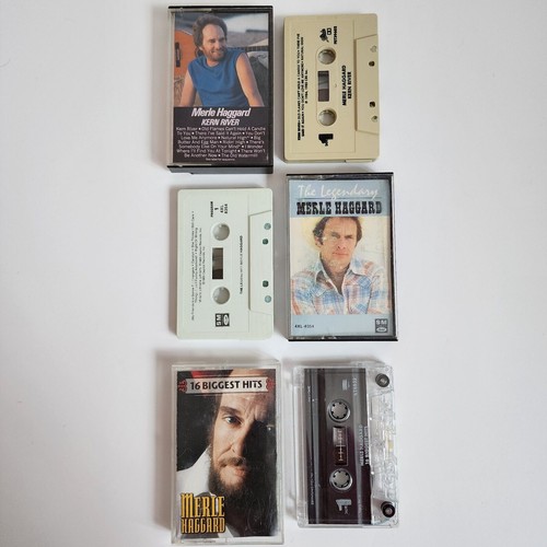 Merle Haggard Cassette Tape Lot Of 3 Kern River The Legendary 16 ...