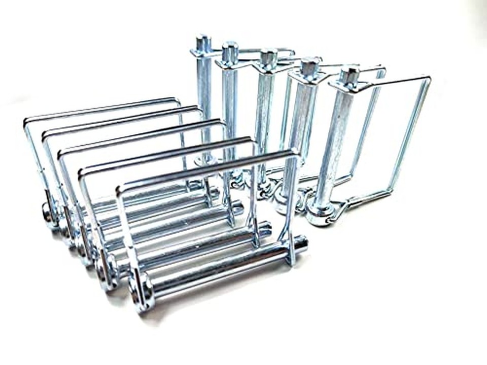 10 Pieces Wire Lock Pin, 3/8 Inch (9.21MM) Heavy Duty Safety Coupler ...