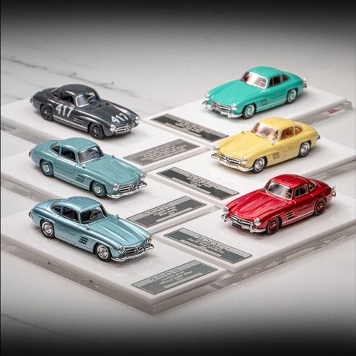 MY64 1:64 Mercedes-Benz 300SL W198 Gullwing SCM Diecast Car Model ...