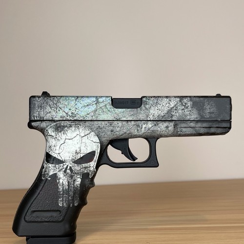 Pistol Skin Heavy Duty Vinyl Gun Wrap with Matte Finish Waterproof ...