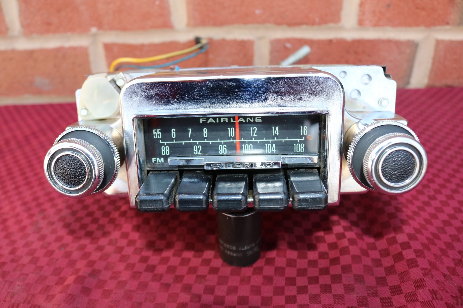 68 69 70 71 FORDTORINO FAIRLANE RANCHERO M-FM STEREO RADIO D0OA19A241 ...