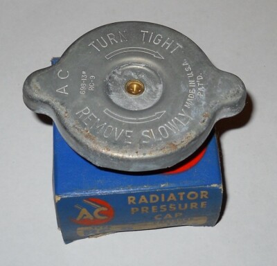 NOS 1958-59 Ford Lincoln Mercruy Edsel AC RC9 13# Radiator Cap | eBay