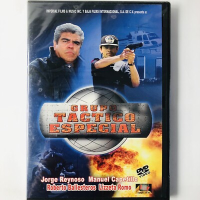 DVD GRUPO TACTICO ESPECIAL JORGE REYNOSO MANUEL CAPETILLO ROBERTO ...