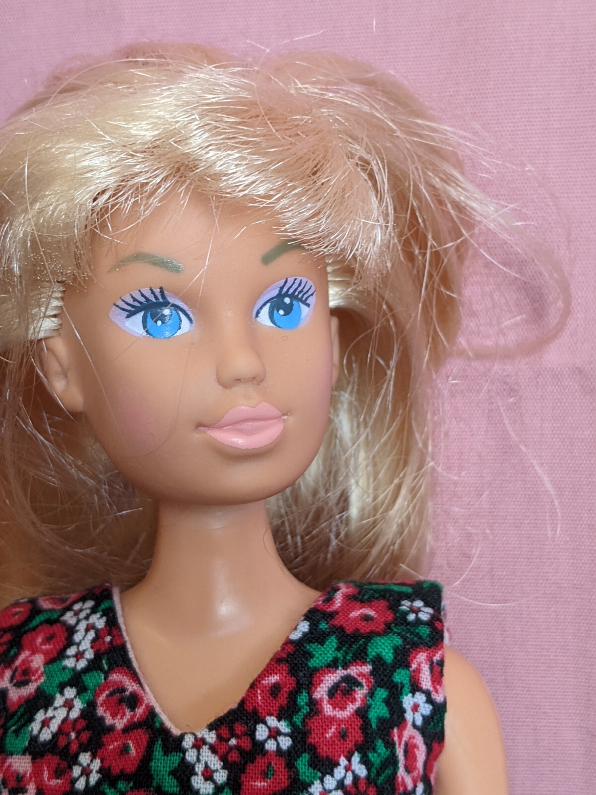 VINTAGE 1990 MERITUS IND., INC. FASHION DOLL IN OOAK HANDMADE DRESS | eBay