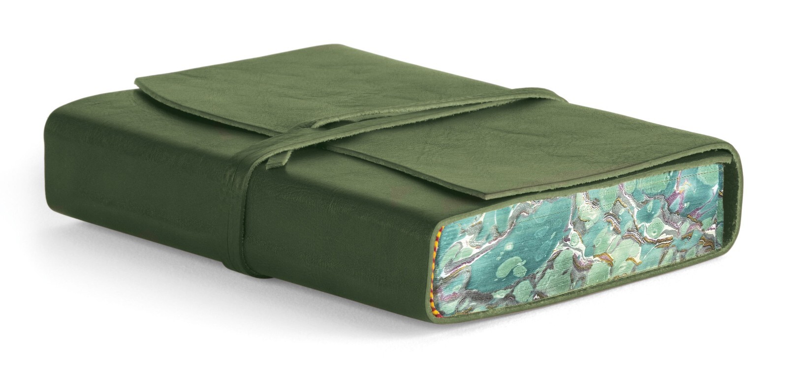 Cavallini & Co. Green Leather Roma Lussa Journal, 6" x 8" | eBay