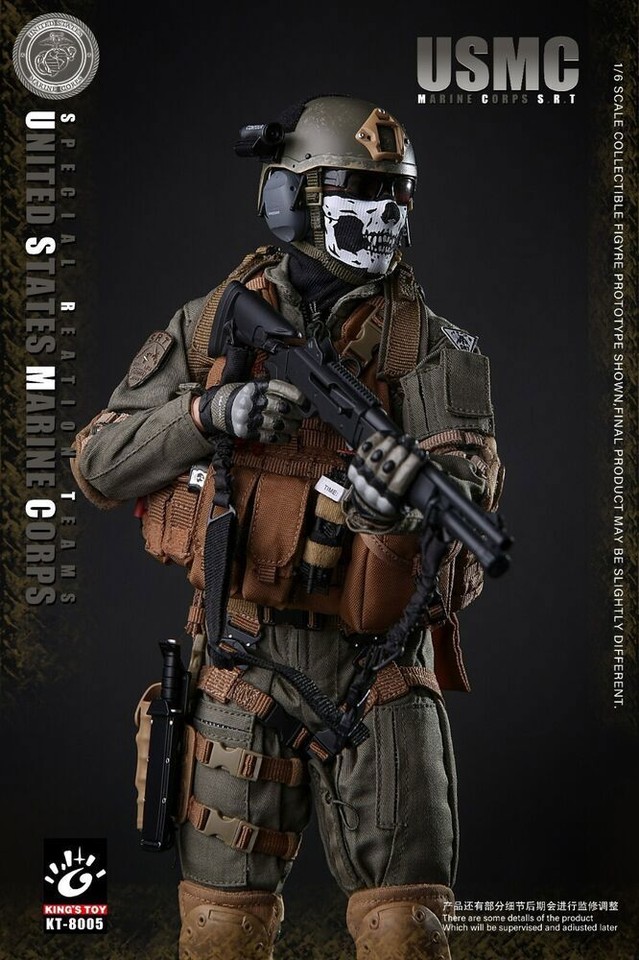 New King's Toy USMC SRT U.S. Marine Corps Special Response Team Action ...