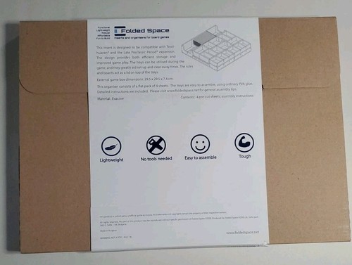 Teotihuacan FS-TEO Board Game Organizer. Folded Space | eBay