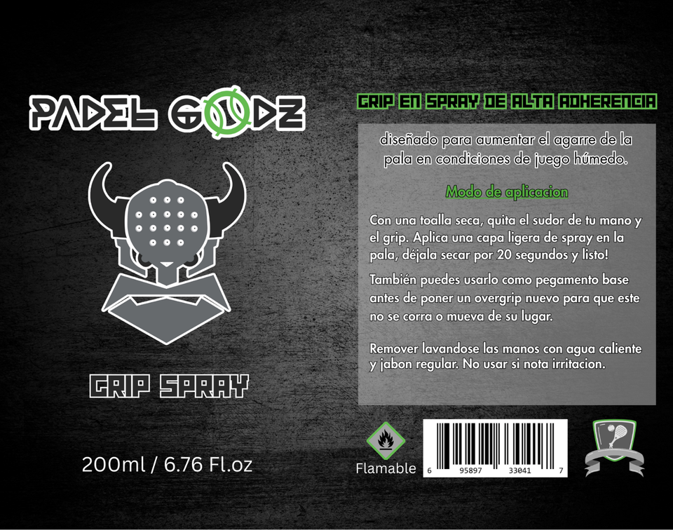 Padel Grip Spray. 200ml. Same item as 4ON. Free shipping | eBay