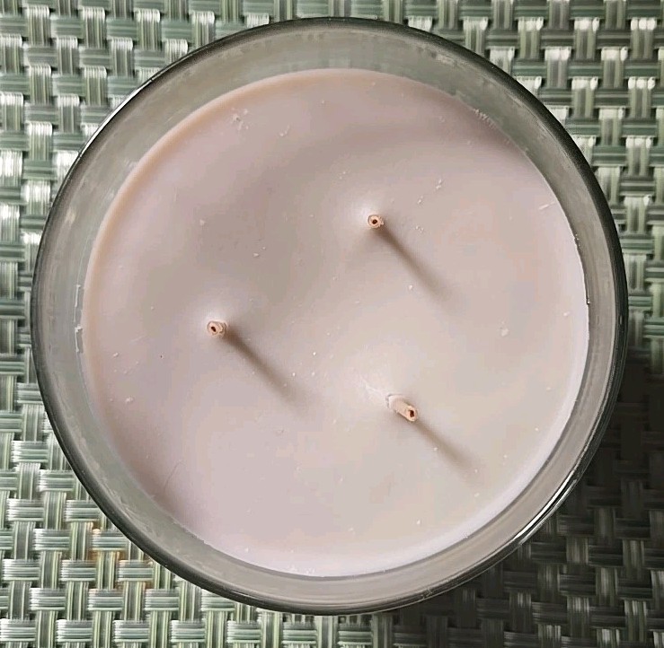 Bath & Body Works White Barn Autumn Snow 3 Wick Candle 2013 Rare New ...