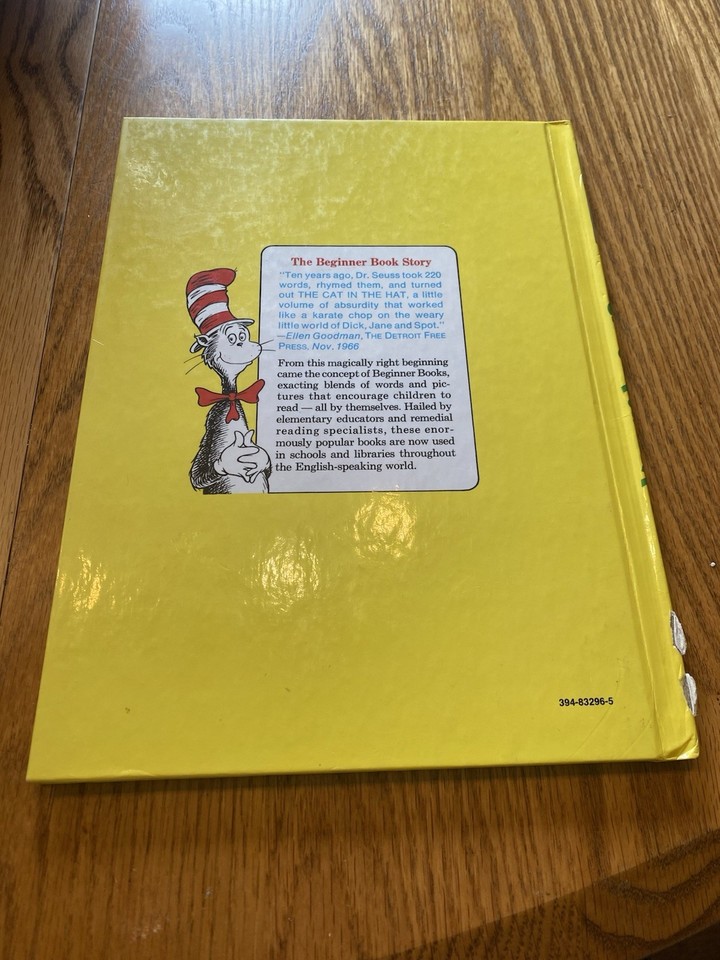 The Cat’s Quizzer by Dr Seuss Rare 1976 Book Club Early Edition HC ...