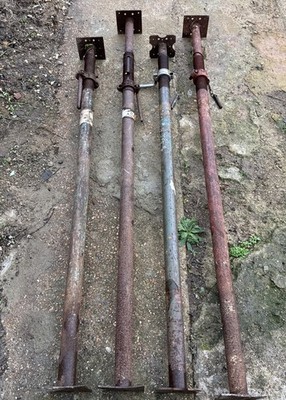 Acrow Props adjustable Steel Size 0, 1.8m x4.Used,Fully working.Job lot ...